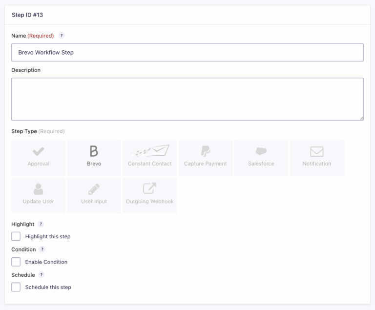 Brevo Add-On - Gravity Flow Documentation